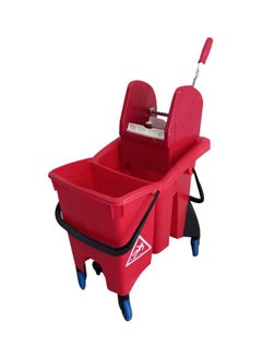 FILMOP 2-Split Bucket With Wringer Red 30Liters UAE | Dubai, Abu Dhabi