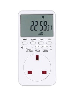 Generic Digital Plug-In Timer Switch Socket Power Energy Meter With LCD ...