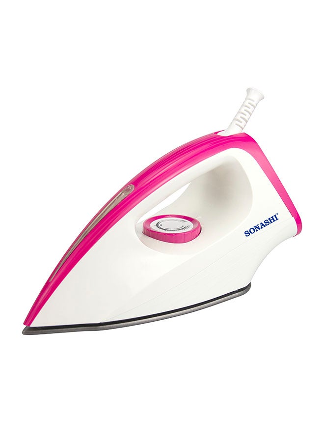 SONASHI Dry Iron With Non-Stick Coating Plate & Adjustable Thermostat ...
