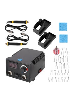 Generic Electric Pyrography Machine Set Black KSA | Riyadh, Jeddah