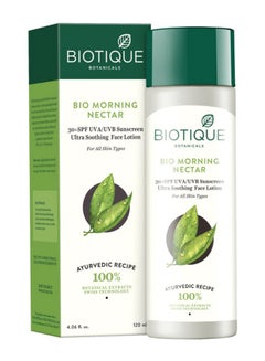 Biotique Bio Morning Nectar Ultra Soothing Face Lotion 120ml UAE ...