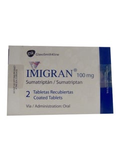 IMIGRAN Sumatriptan - 2 Caplets | Best Price UAE | Dubai, Abu Dhabi