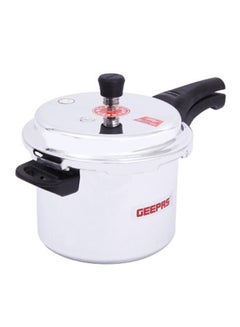 GEEPAS Aluminium Pressure Cooker, Induction Base, Long Life rubber ...