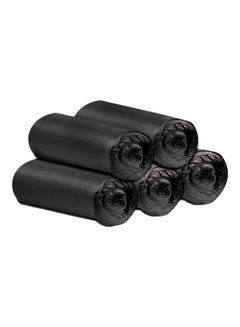 Generic 100-Piece Disposable Garbage Bag Set Black 0.18kg UAE | Dubai ...
