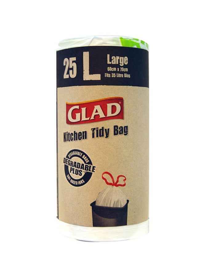 Glad Kitchen Tidy Bag Large 25 count | Best Price UAE | Dubai, Abu Dhabi