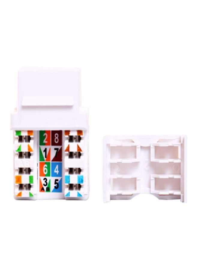 Kuwes Rj45 Cat6 Keystone Jack White/Blue/Red | Best Price UAE | Dubai ...