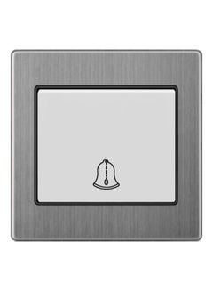 Vmax Bell Push Switch Grey 3x3inch UAE | Dubai, Abu Dhabi