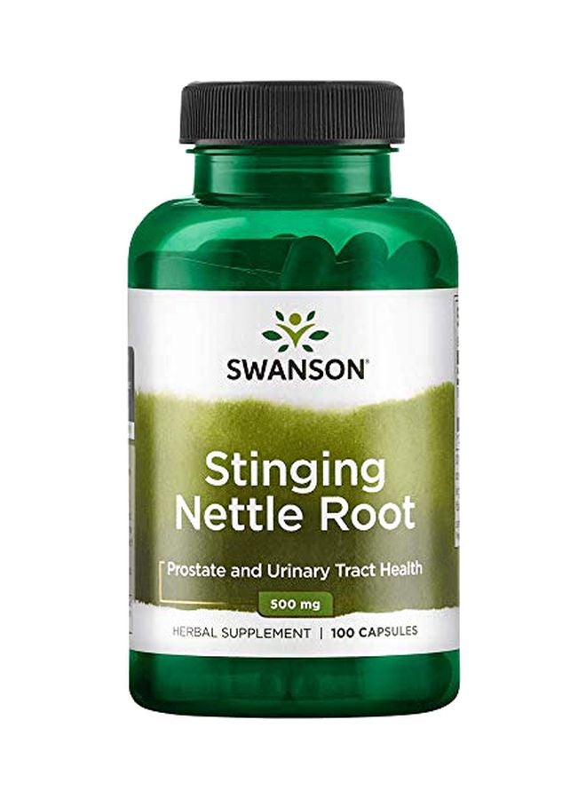 SWANSON Stinging Nettle Root 500mg Herbal Supplement - 100 Capsules ...