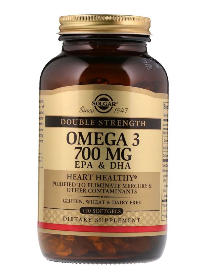 Solgar Omega-3 EPA And DHA Dietary Supplement - 120 Softgels | Best ...