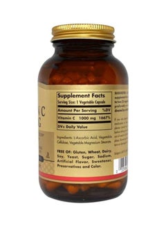 Solgar Vitamin C Dietary Supplement 1000 mg - 90 Tablets UAE | Dubai ...
