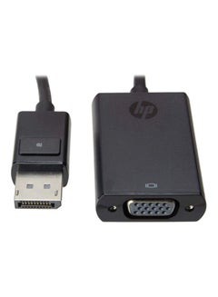 HP DisplayPort To VGA Adapter Black KSA | Riyadh, Jeddah