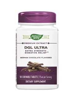 Nature's Way DGL Ultra Dietary Supplement - German Chocolate - 90 ...
