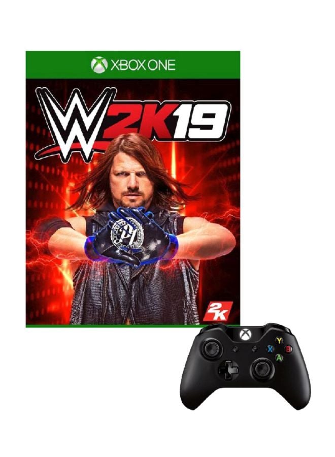 Bethesda WWE 2K19 (Intl Version) With Controller - Fighting - Xbox One ...