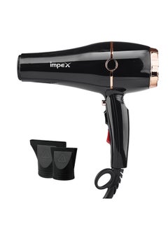Impex Professional Hair Dryer 2000 W Black UAE | Dubai, Abu Dhabi