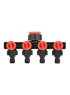 Angel city 4-Way Water Separator Plastic Joint Black UAE | Dubai, Abu Dhabi