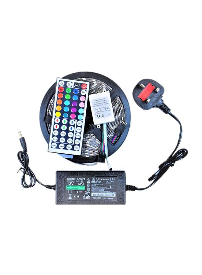 DLC 4-Piece Color Changing LED Light Strip Set With Remote Multicolour ...