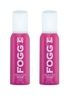 FOGG 2-Piece Delicious Perfume Body Spray 120 x 2ml KSA | Riyadh, Jeddah