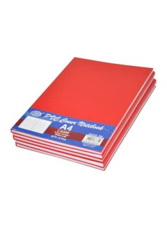 FIS 5-Piece A4 Notebook Set Red UAE | Dubai, Abu Dhabi