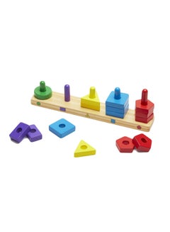 Melissa & Doug 16-Piece Stack And Sort Board Game UAE | Dubai, Abu Dhabi