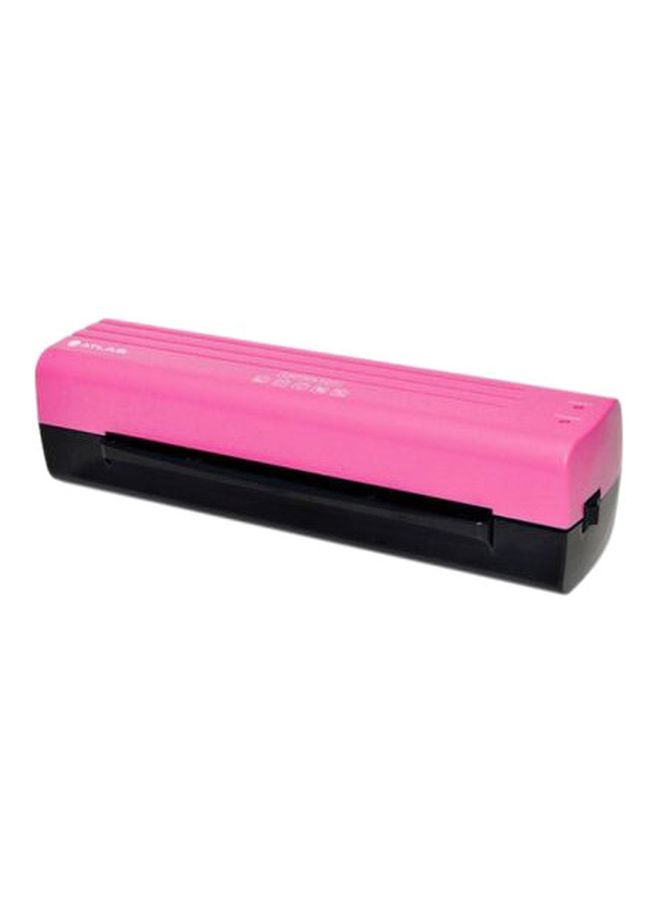 ATLAS A4 Portable Laminating Machine Black/Pink | Best Price UAE ...
