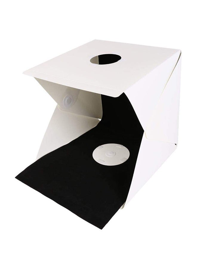 Toshionics Portable Folded LED Studio Light Box Black/White | Best ...