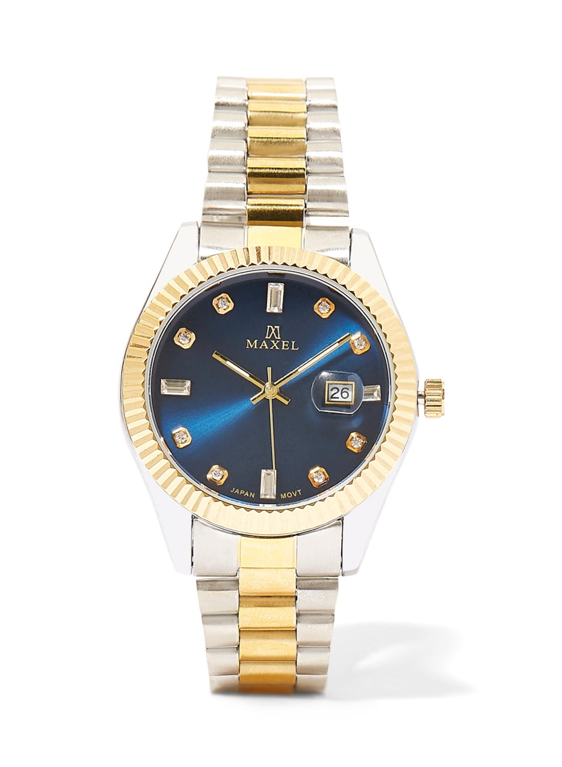 Maxel Men's Oyster Perpetual Analog Watch - 42 mm - Dual Tone | Best ...