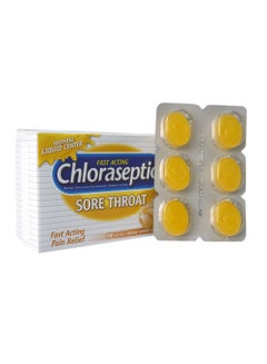Chloraseptic Warming Sore Throat Lozenges - Honey Lemon With Real Honey 18 Tablets UAE | Dubai ...