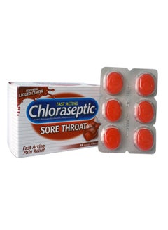 Chloraseptic Sore Throat Lozenges LC - Cherry 18 Tablets UAE | Dubai ...