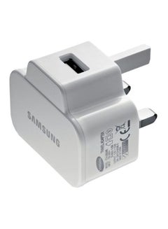 Samsung 3-Pin UK Charging Adapter White UAE | Dubai, Abu Dhabi
