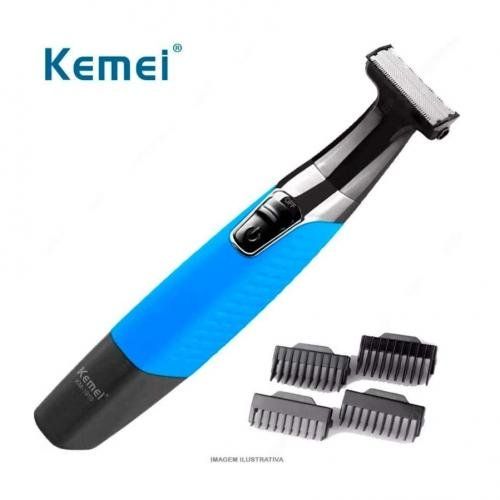 Kemei KM-1910 6-Piece One Blade Face Shaver Set Black/Blue One Size | Best Price Egypt | Cairo, Giza