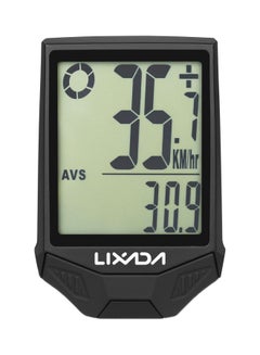 LIXADA Wireless Mountain Bike Speedometer 7.5x5x1.5cm KSA | Riyadh, Jeddah