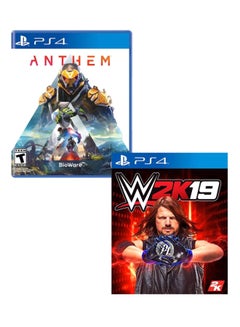 EA Anthem + WWE 2K19 - PlayStation 4 (PS4) UAE | Dubai, Abu Dhabi