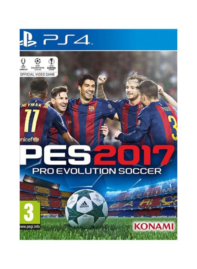 Konami PES 2017 - Region 2 - Sports - PlayStation 4 (PS4) | Best Price ...