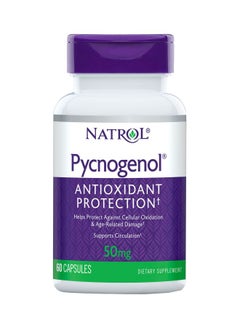 NATROL Natrol Pycnogenol Antioxidant Protection 50mg - 60 Capsules UAE ...