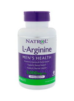 NATROL L-Arginine Extra Strength Dietary Supplement - 90 Tablets KSA ...