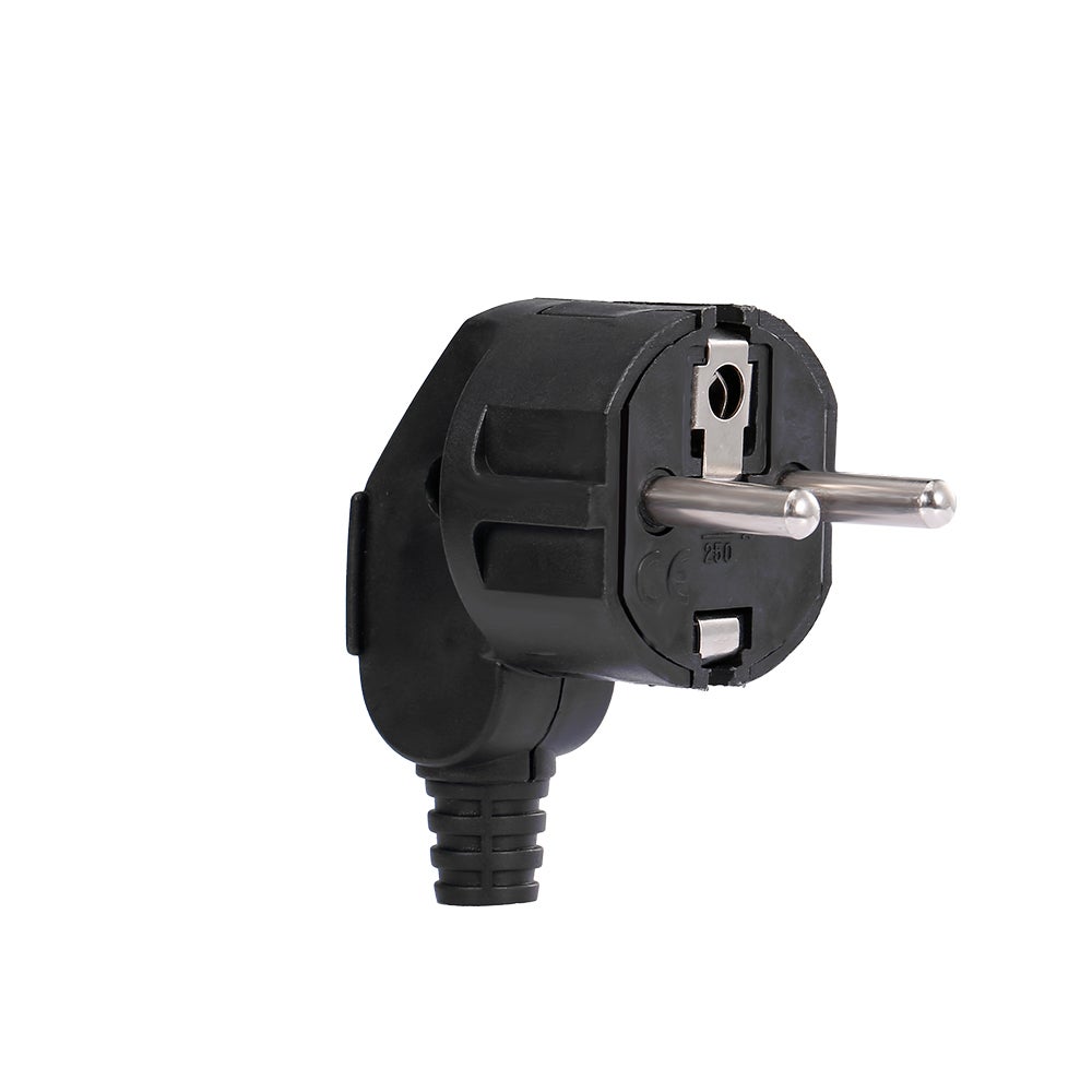 Generic 16A EU Round Pin Removable Plug Black | Best Price KSA | Riyadh ...