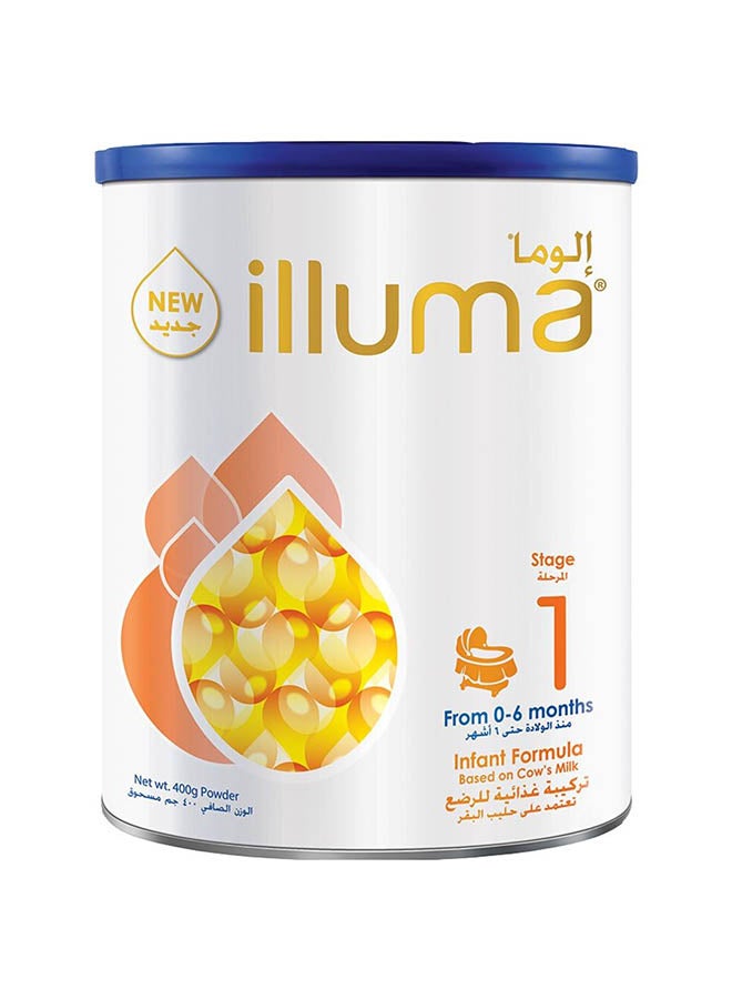 Illuma Stage 1 Milk Powder 400grams | Best Price UAE | Dubai, Abu Dhabi