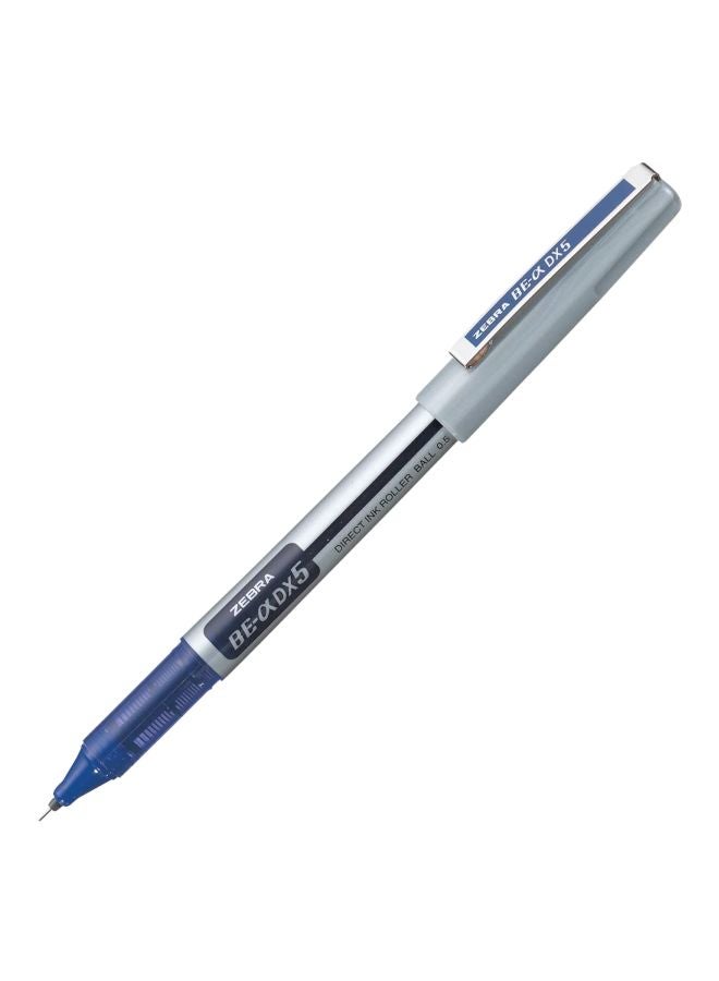 ZEBRA DX5 Roller Ball Pen Silver/Blue | Best Price UAE | Dubai, Abu Dhabi