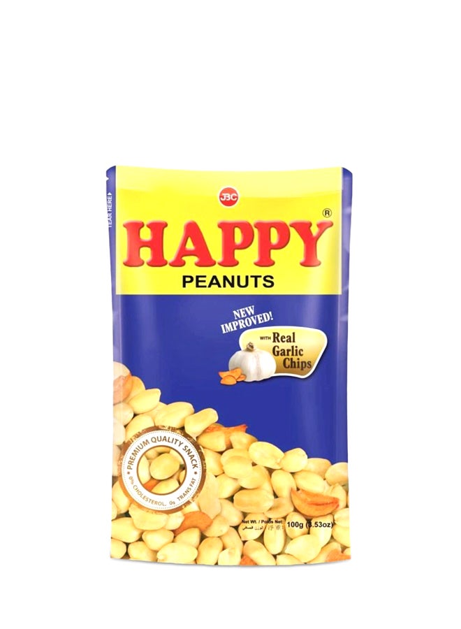 HAPPY PEANUT Salted Peanut - Garlic 100grams | Best Price UAE | Dubai ...