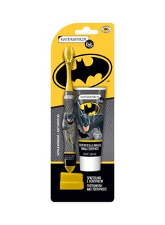 NATURAVERDE Batman Themed Vanilla Toothpaste With Toothbrush Black ...