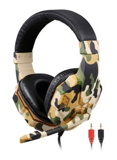 Generic Gaming Headset 3.5mm Stereo With Mic 40mm Driver Yellow KSA ...