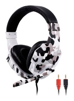 Generic Gaming Headset 3.5mm Stereo With Mic 40mm Driver Grey UAE ...