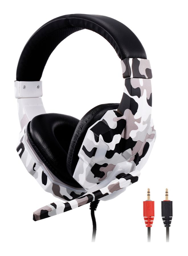 Generic Gaming Headset 3.5mm Stereo With Mic 40mm Driver Grey | Best ...