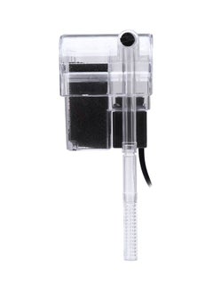 ANSELF External Oxygen Pump For Aquarium Clear/Black 19.5cm KSA ...