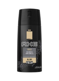 AXE Oud Wood And Dark Vanilla Bodyspray For Men Gold 150ml KSA | Riyadh ...