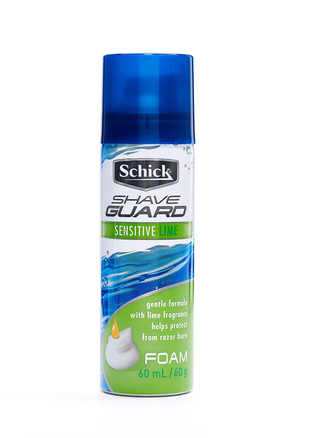 schick Sensitive Lime Shave Guard Foam 60ml | Best Price UAE | Dubai ...