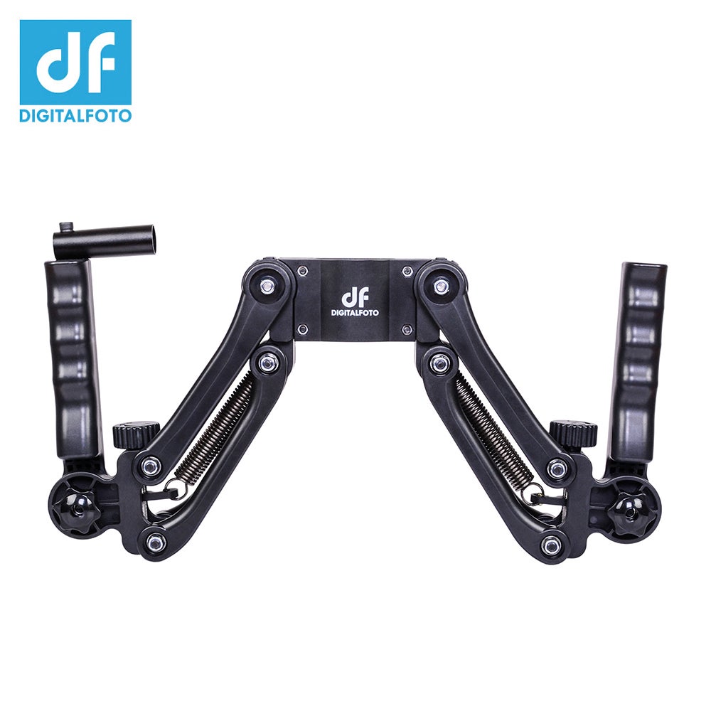 Generic DH04 Spring Handle Dual Grip Gimbal Black | Best Price Egypt ...