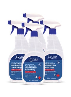 VCare Antibacterial Disinfectant Sanitizing Multipurpose Spray 750ml ...