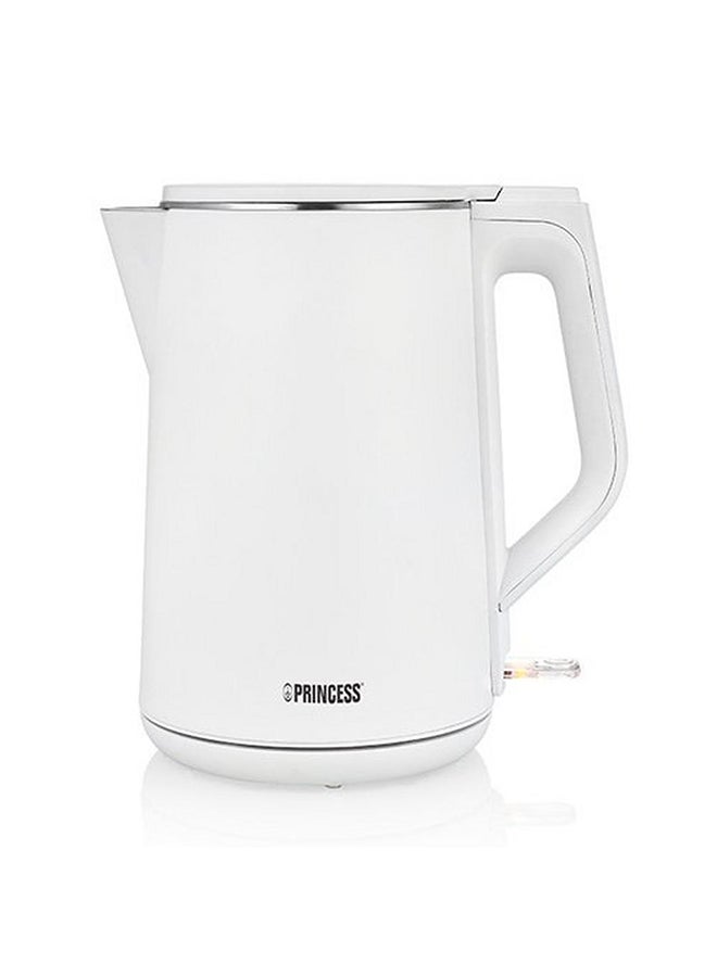 Princess Jug Kettle Cool Touch, 1.5L, 2200W 1.5 L 2200 W 236071 White ...