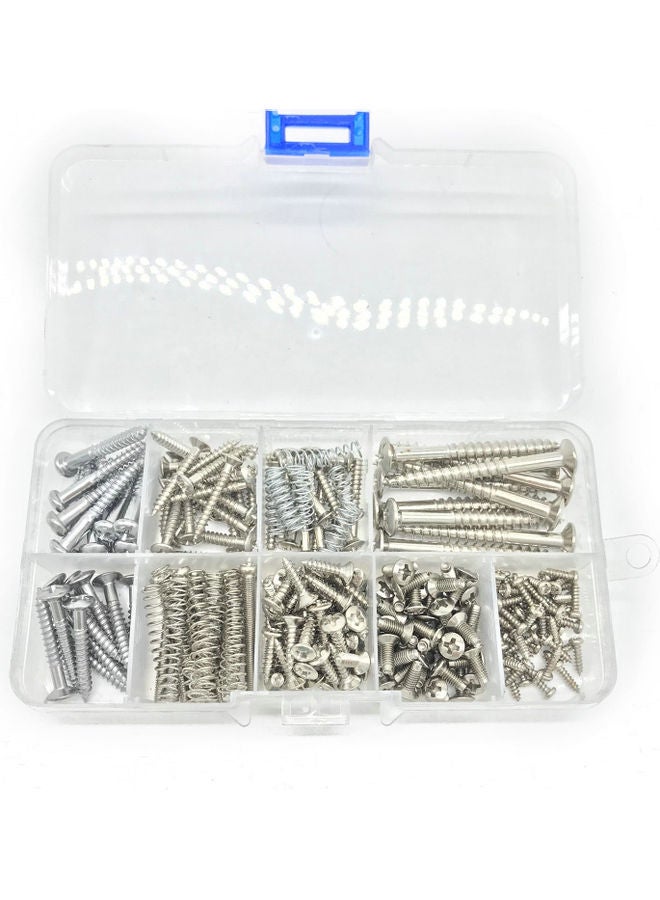 Generic 9 Types Guitar Screw Set Assortment Box Kit Electric Guitar ...